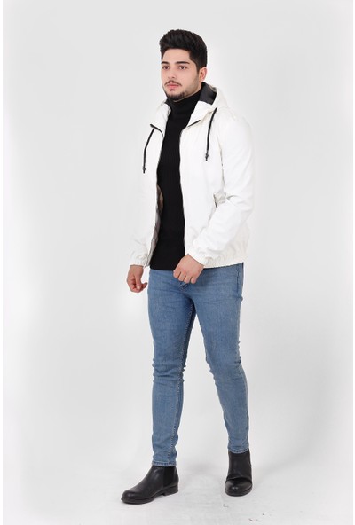 Stil Kombin Zago Lastikli Kapşonlu Yağmurluk Mont 629 Stil Kombin Zago Lastikli Kapşonlu Yağmurluk Mont 629