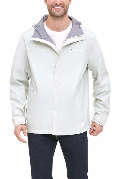 Tommy Hilfiger Kapüşonlu Erkek Yağmurluk Rüzgarlık