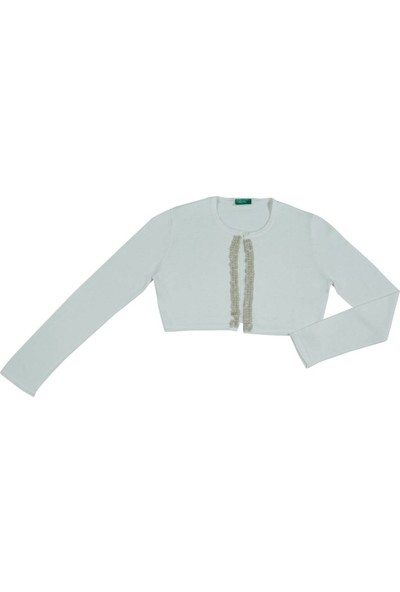 United Colors Of Benetton Kız Çocuk Crop Hırka