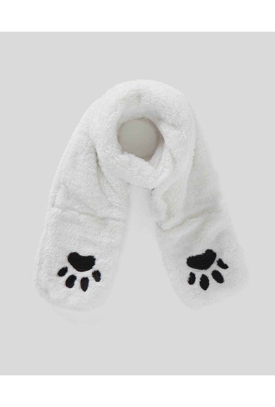 United Colors Of Benetton Erkek Çocuk Kedi Köpek Patili Peluş Atkı United Colors Of Benetton Erkek Çocuk Kedi Köpek Patili Peluş Atkı