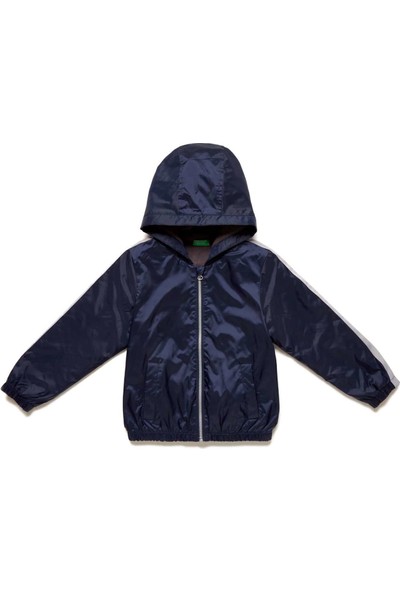 United Colors Of Benetton Erkek Çocuk Penye Astarlı Yağmurluk United Colors Of Benetton Erkek Çocuk Penye Astarlı Yağmurluk