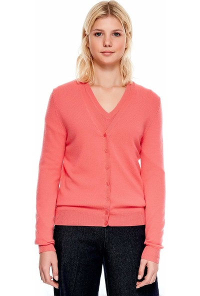 United Colors Of Benetton V Yaka Merino Hırka