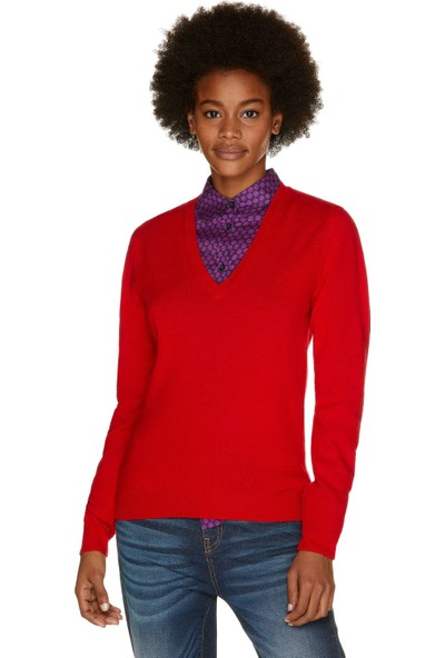 United Colors Of Benetton V Yaka Merino Kazak