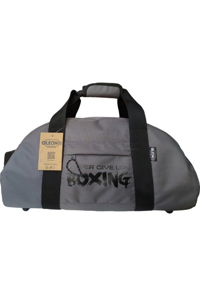 By Leon 1982 Leon Classic Boks ve Kick Boks Spor ve Ekipman Çantası Medium Gri
