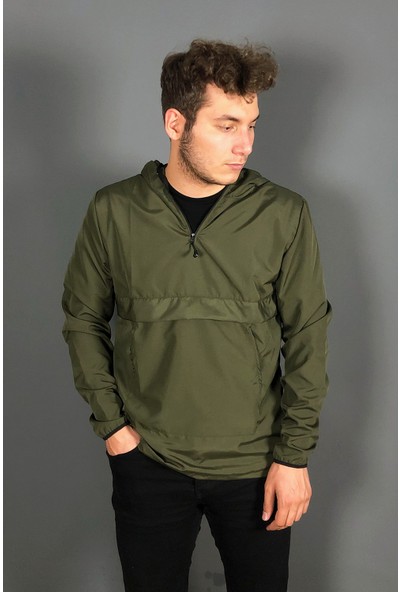 Aksesuargo Koyu Yeşil Yağmurluk Mevsimlik Mont Aksesuargo Koyu Yeşil Yağmurluk Mevsimlik Mont