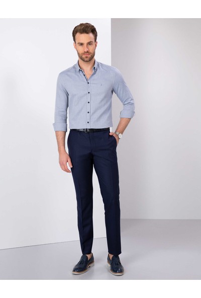 Pierre Cardin Lacivert Slim Fit Pantolon 50205406-VR033