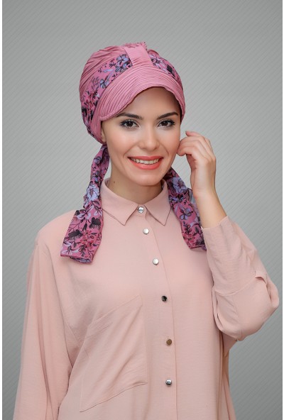 Hürrem Kadın Gül Kurusu Piliseli Şapkali Bone