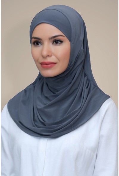 Hürrem Kadın Gri Pratik Boneli Şal Hürrem Kadın Gri Pratik Boneli Şal