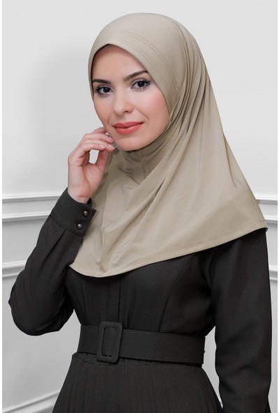 Hürrem Kadın Bej Sade Tesettür