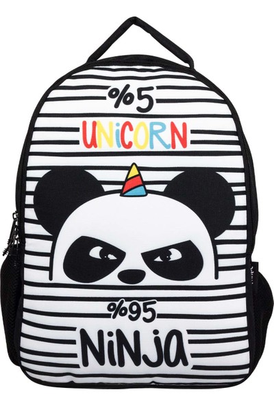 Ümit Çanta Cennec Panda Baskılı Sırt Çantası