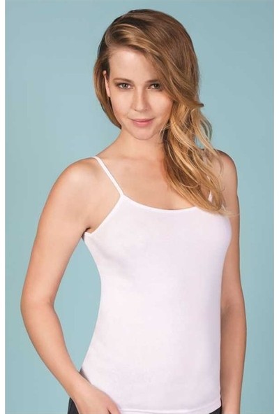 Berrak İp Askılı Kadın Atlet Biyeli 6'lı Paket 2036