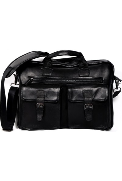 Veskemann Randy Siyah Bol Gözlü Evrak&laptop Çantası Veskemann Randy Siyah Bol Gözlü Evrak&laptop Çantası