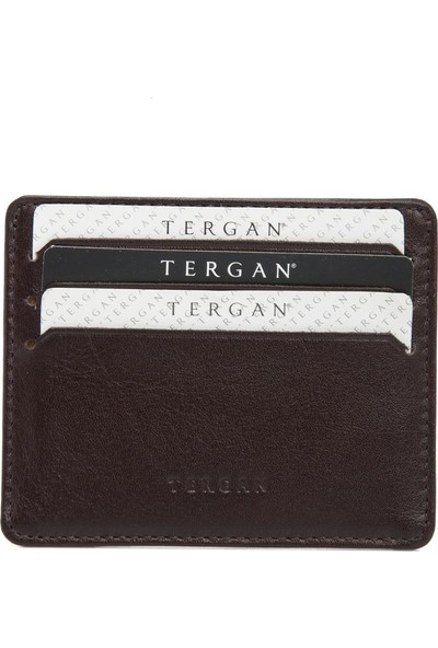 Tergan Kahve Deri Kredi Kartlık 01050B07