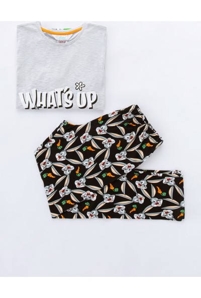 Penti Çok Renkli Teen Whats Up 2'li Pijama Takımı