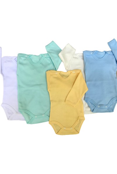 Bebelino Çıtçıtlı Badi Uzunkol (5'li Paket)