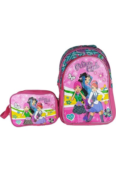 Genç Dijital Baskı Pelina Club Kız Çocuk Çanta Beslenme Genç Dijital Baskı Pelina Club Kız Çocuk Çanta Beslenme