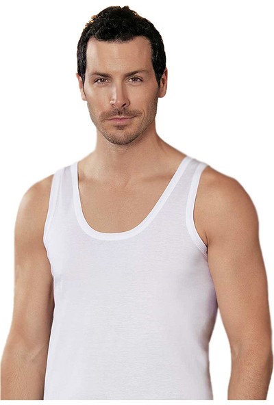 Şahinler 6'lı Paket Askılı Erkek Atlet Pamuklu - E002 - E005