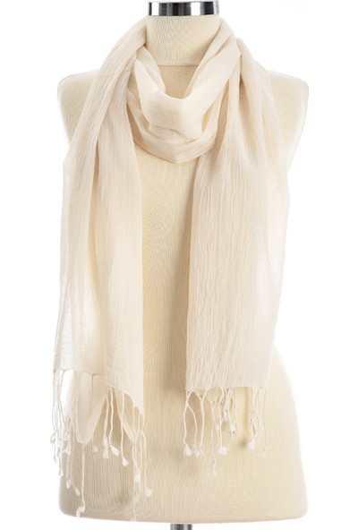 Dosimira Pamuklu Saçaklı Fular/şal