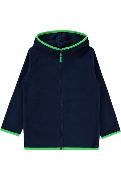 Civil Boys Erkek Çocuk Kapüşonlu Hırka 6-9 Yaş Lacivert