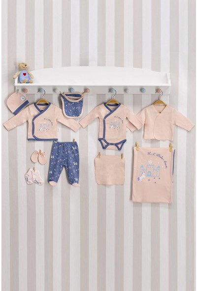 U.S. Polo Assn. Lisanslı Somon Bebek 10'Lu Hastane Çıkış Seti U.S. Polo Assn. Lisanslı Somon Bebek 10'Lu Hastane Çıkış Seti