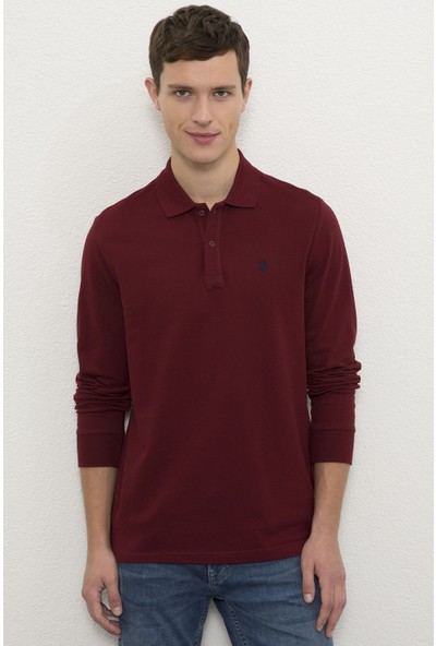 U.S. Polo Assn. Erkek Kırmızı Sweatshirt Basic 50225335-VR014 U.S. Polo Assn. Erkek Kırmızı Sweatshirt Basic 50225335-VR014