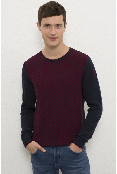U.S. Polo Assn. Erkek Lacivert Triko Kazak 50223882-VR033 U.S. Polo Assn. Erkek Lacivert Triko Kazak 50223882-VR033