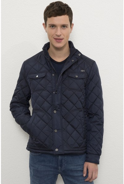 U.S. Polo Assn. Erkek Lacivert Mont Sentetik 50224452-VR033