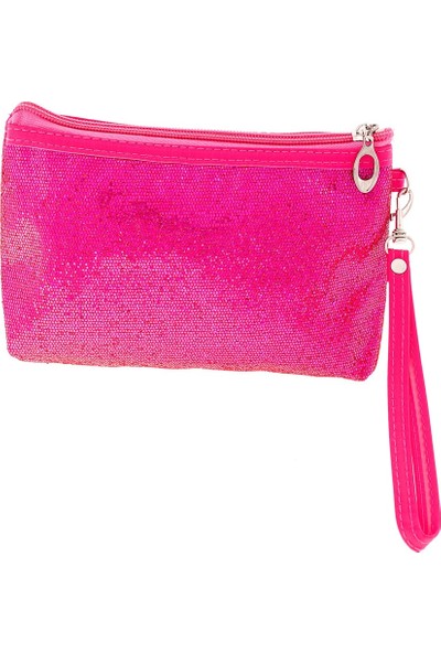 Asortishey Makyaj Aynalı Simli Çanta - Clutch Asortishey Makyaj Aynalı Simli Çanta - Clutch