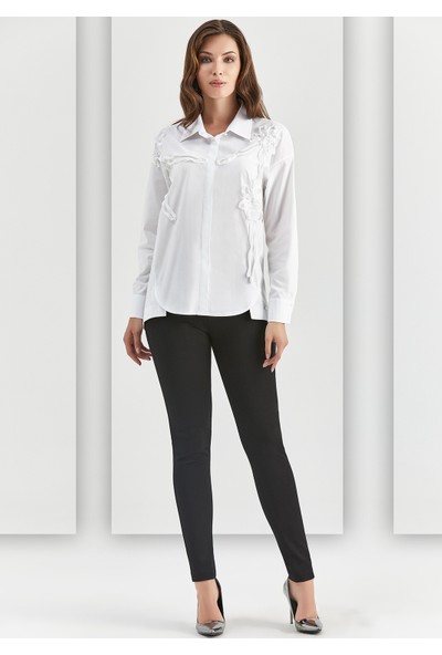 Guıtar Kadın 20815-H Siyah Pantolon