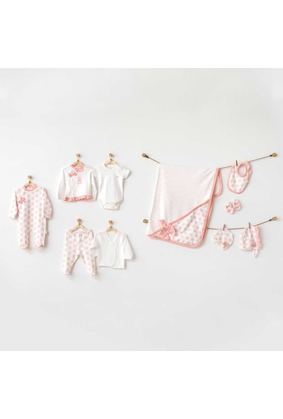 Andywawa 10'lu Bebek Hastane Çıkış Seti AC21131 Ekru 0 - 3 Ay