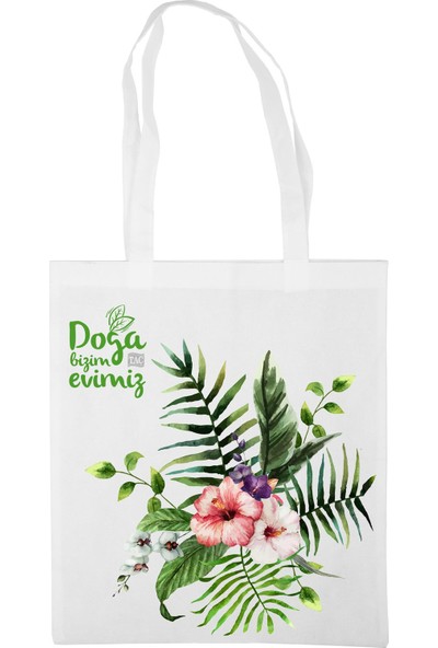 Taç Doğa Bez Çanta