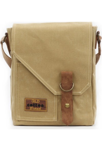Old Cotton Cargo 7059 Postacı Omuz Çantası Bayan ve Erkek için Çapraz Su Geçirmez Mumlu Kanvas Okul Tablet Çanta - Acık Camel Old Cotton Cargo 7059 Postacı Omuz Çantası Bayan ve Erkek için Çapraz Su Geçirmez Mumlu Kanvas Okul Tablet Çanta - Acık Camel