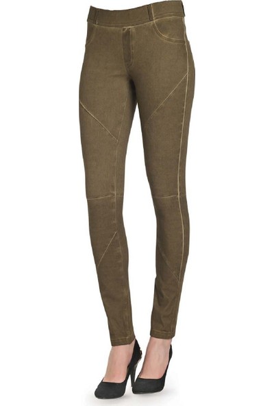 FSM1453 Kadın Pamuklu Jean Pantolon Tayt