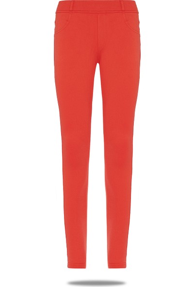 FSM1453 Kadın Pamuklu Bilek Üstü Pantolon Tayt