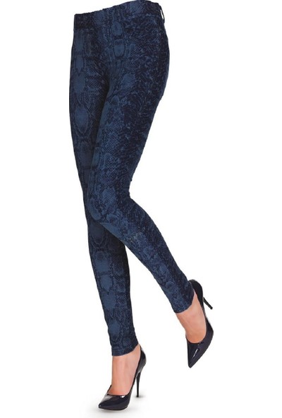 FSM1453 Kadın Pamuklu Jean Pantolon Tayt