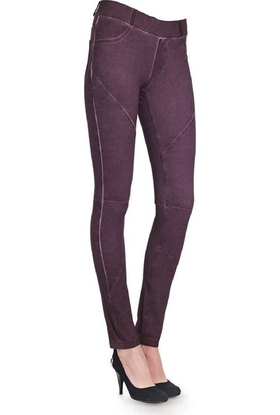 FSM1453 Kadın Pamuklu Jean Pantolon Tayt