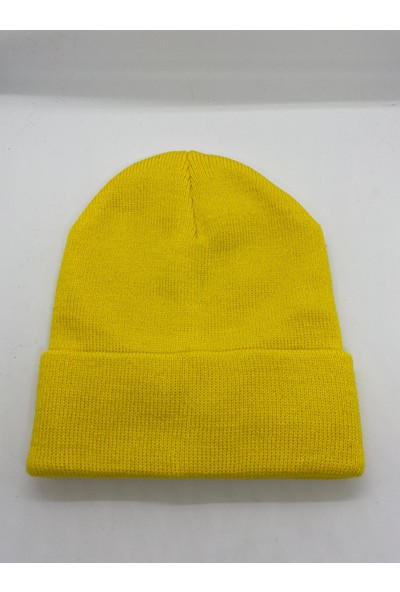 Kdk Tekstil Düz Renk Bere Sarı