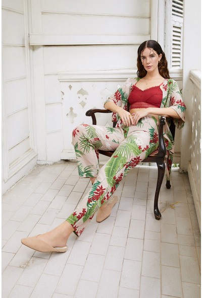 Louren 3'lü Takım Pijama