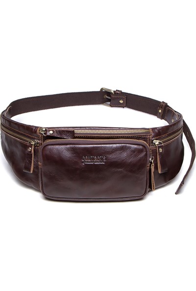 Contacts Aliminusa - Hakiki Deri Premium Erkek Bel Çantası Contacts Aliminusa - Hakiki Deri Premium Erkek Bel Çantası