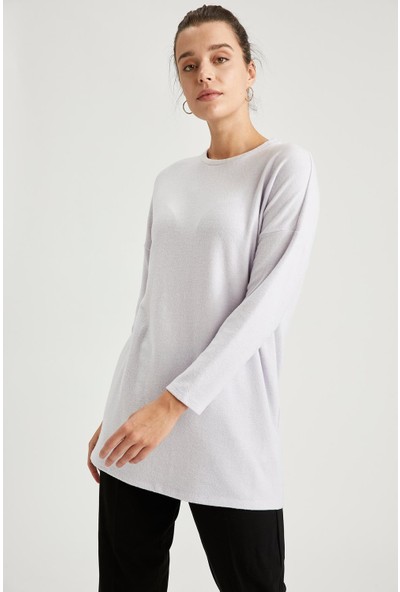 DeFacto Basic Relax Fit Örme Tunik S9412AZ20AU DeFacto Basic Relax Fit Örme Tunik S9412AZ20AU