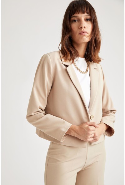 DeFacto Crop Blazer S9585AZ20WN