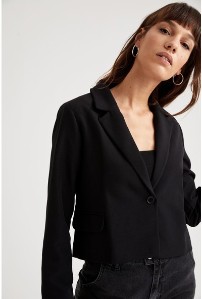 DeFacto Crop Blazer S9585AZ20WN