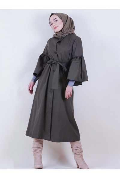 Sümeyra Küçükşahin Haki Nobby Trençkot Sümeyra Küçükşahin Haki Nobby Trençkot