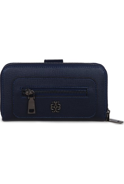 Axpe Kadın Ön Fermuar Cepli Kadın El Portföyü 0024