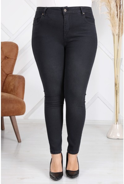 Rmg Büyük Beden Füme Pantolon