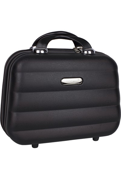 Escape 2 Abs Makyaj Çantası, El Valizi, Seyahat Çantası Siyah