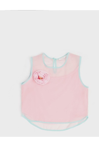 Lia Lea Kız Çocuk Pembe Bluz