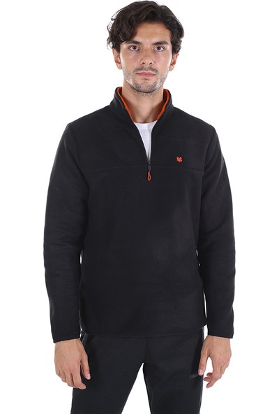 Diandor Yarım Fermuarlı Erkek Polar Siyah/black 2025111 Diandor Yarım Fermuarlı Erkek Polar Siyah/black 2025111