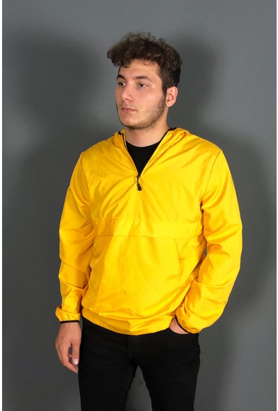 Aksesuargo Sarı Yağmurluk Unisex Mevsimlik Mont Aksesuargo Sarı Yağmurluk Unisex Mevsimlik Mont