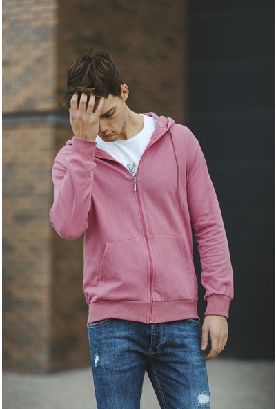Oksit Lgg Eza Fermuarlı Kapüşonlu Sweatshirt